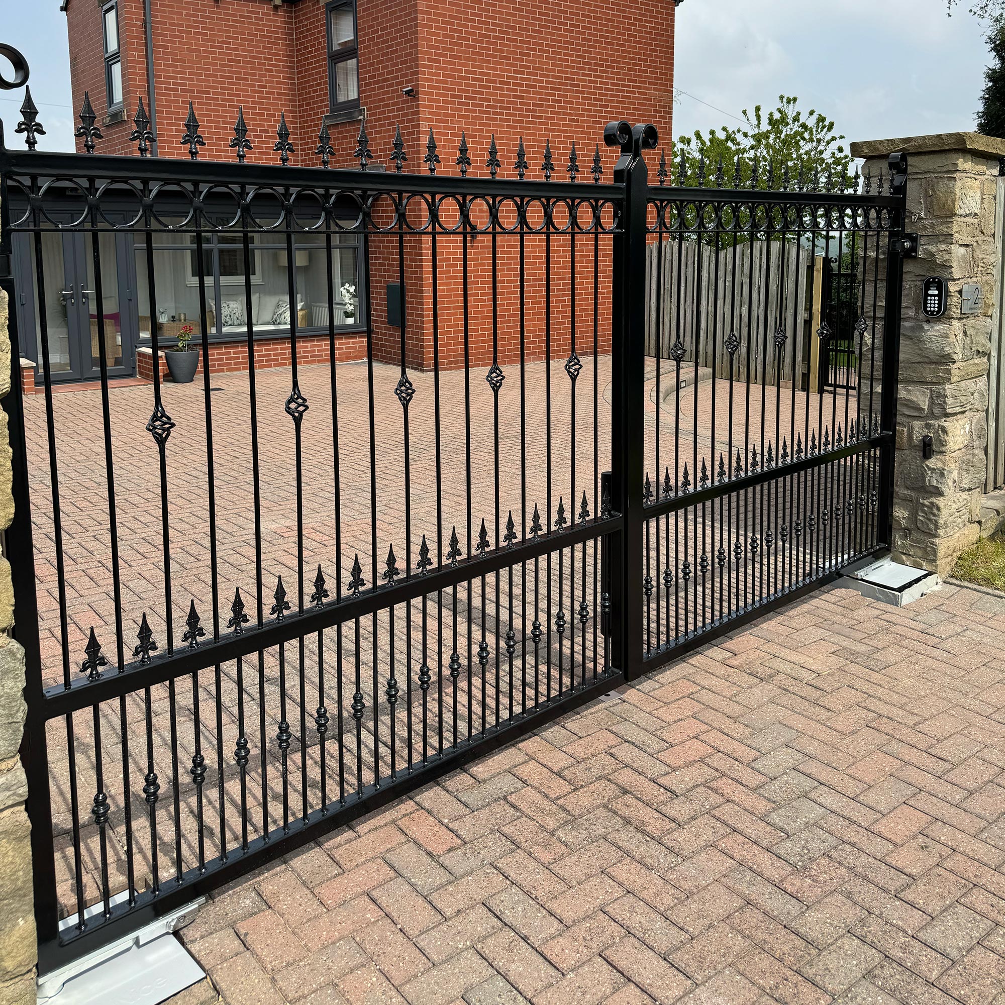 Wrought Iron Gate Designs
